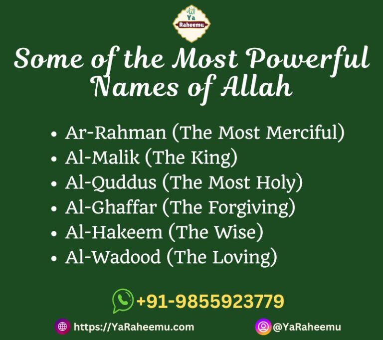 Understanding The Powerful 99 Names of Allah (With Meaning and Benefits)